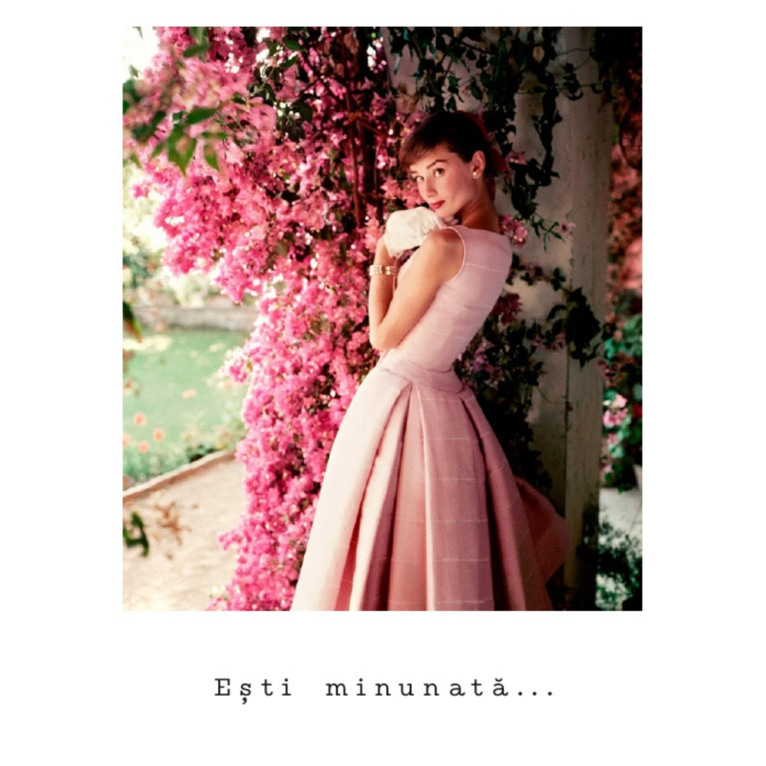 Card de Felicitare „Esti Minunata” | OkFlora