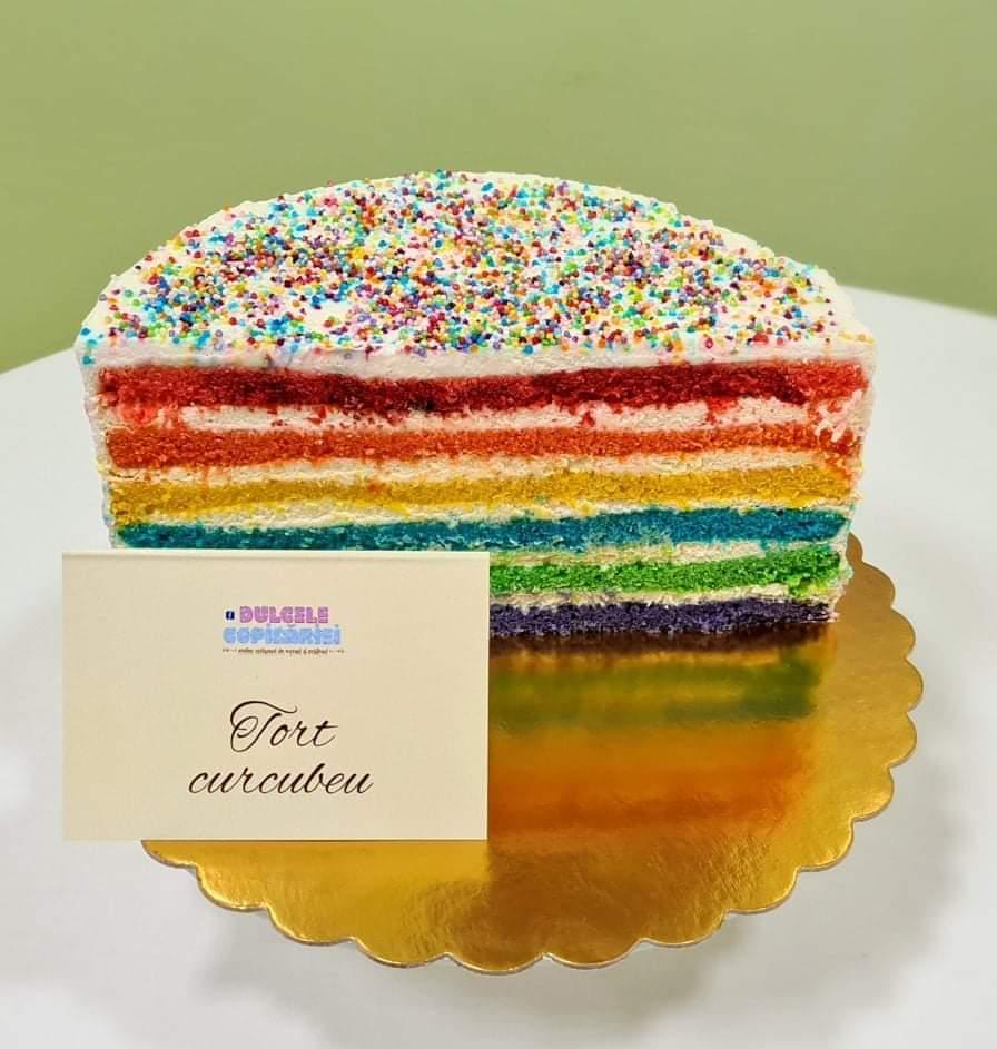 Tort Curcubeu, Cofetaria Dulcele Copilariei, Slobozia Stoina