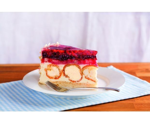 Tort Profiterol cu Zmeura, Nedelya | OkFlora